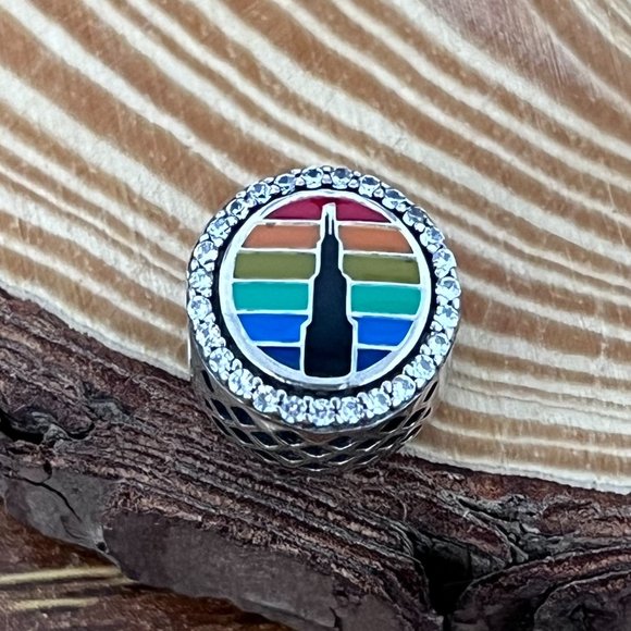 Pandora | Jewelry | Pandora Rainbow Chicago Sears Tower Charm | Poshmark